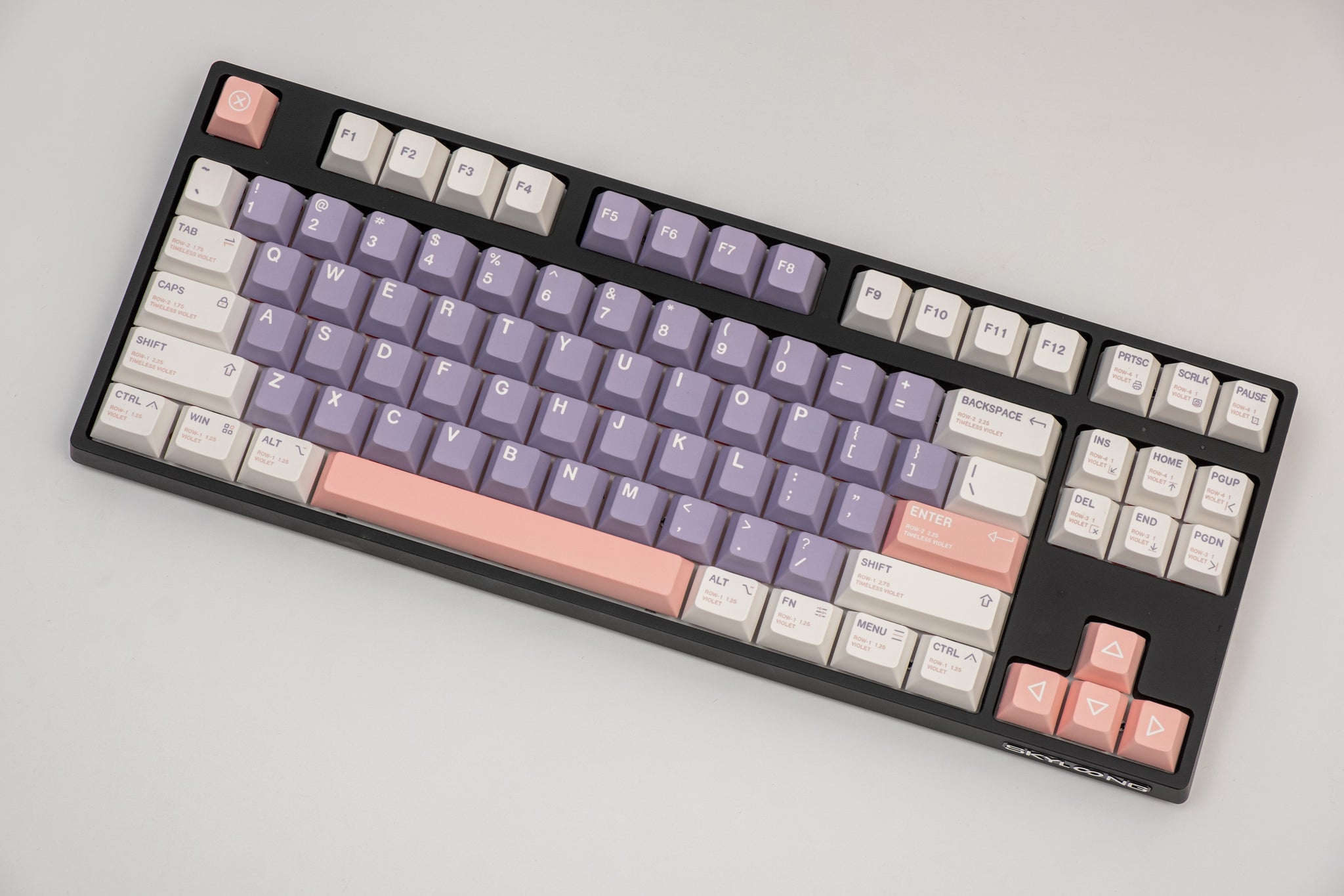 Keebmonkey Timeless Violet Cherry Profile Keycap Set