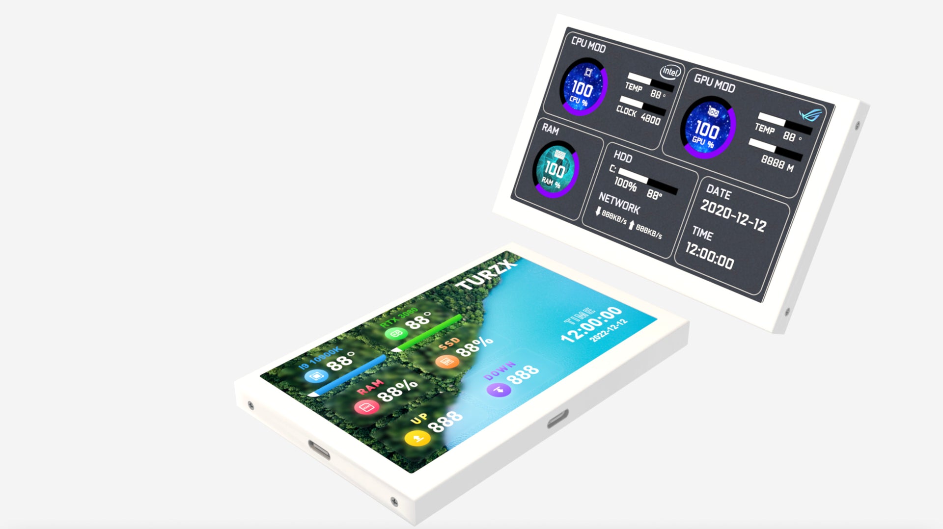 KeebMonkey Turing Smart Display™ PC Status Monitor