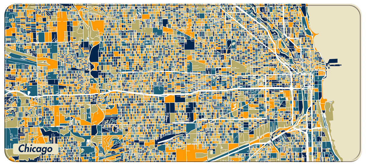 NANAMI DESIGN City Map Desk Mats – KeebMonkey