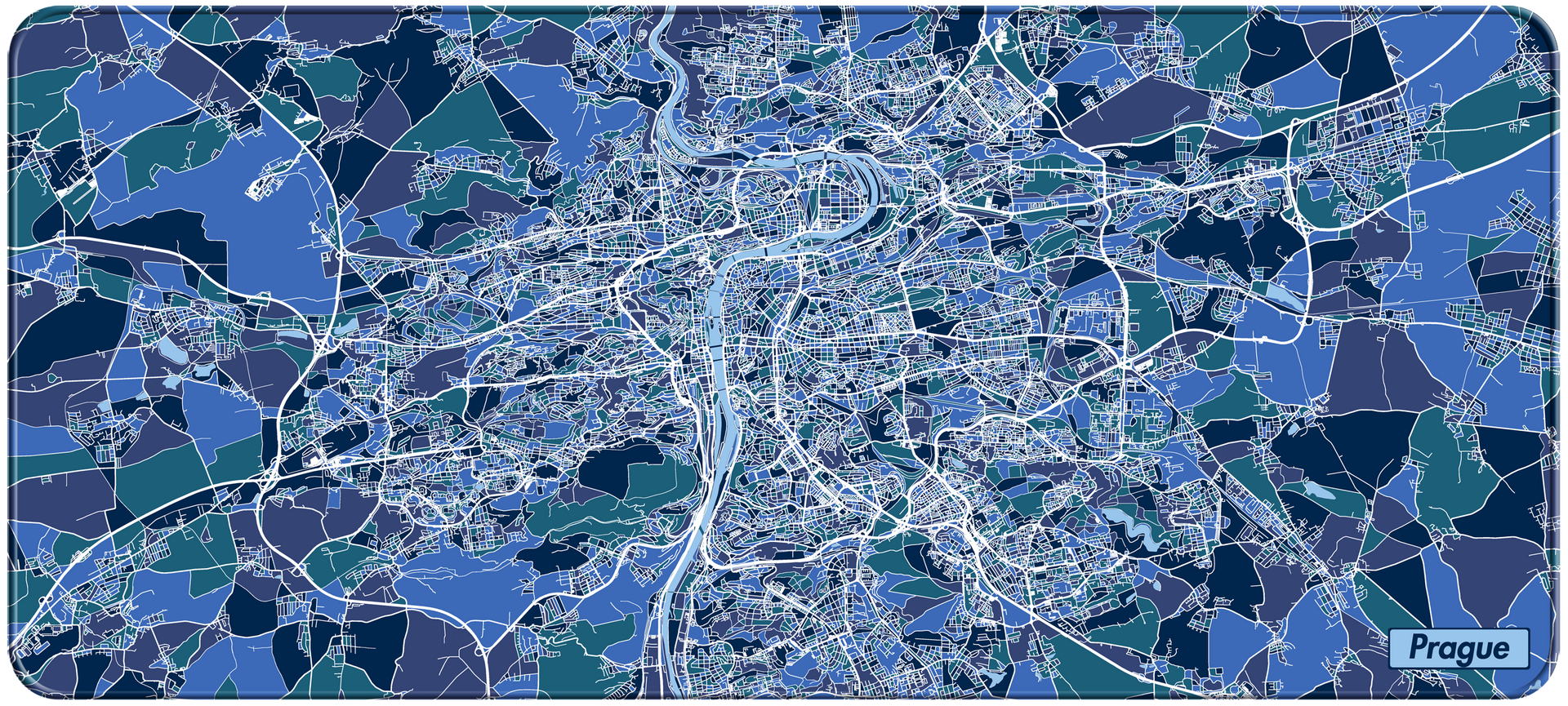 NANAMI DESIGN City Map Desk Mats Gen.2 – KeebMonkey