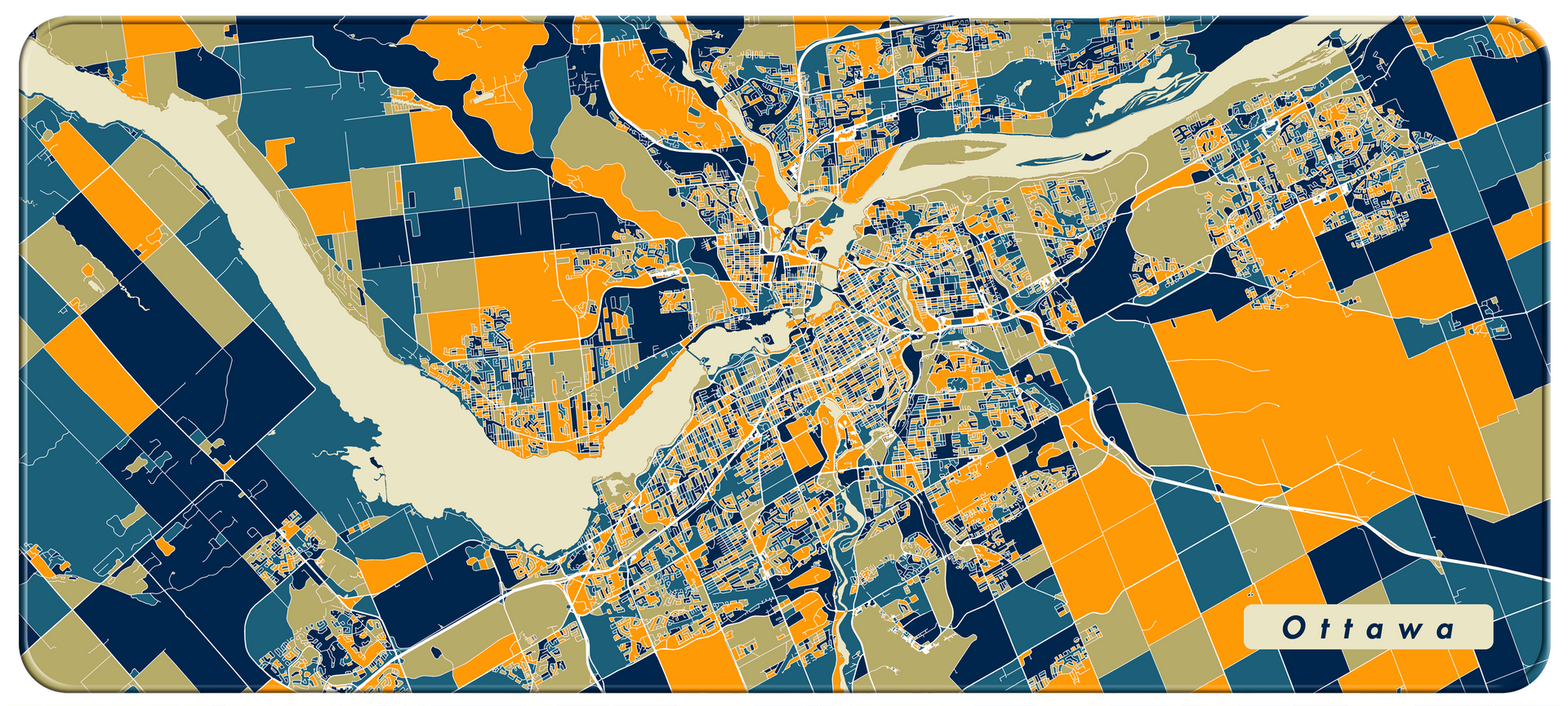 NANAMI DESIGN City Map Desk Mats – KeebMonkey