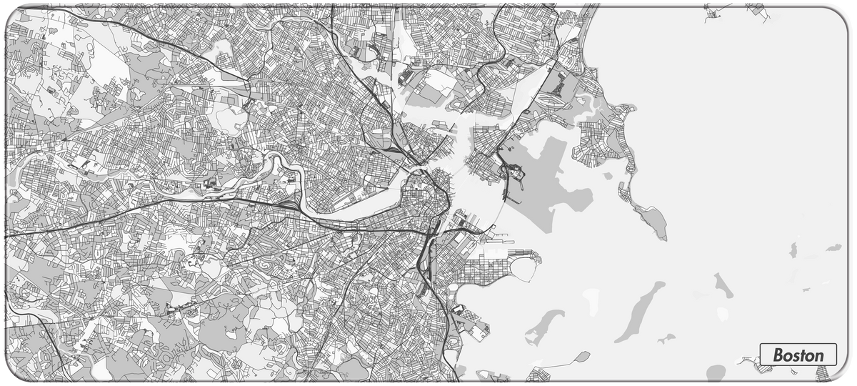 NANAMI DESIGN City Map Desk Mats Gen.2 – KeebMonkey