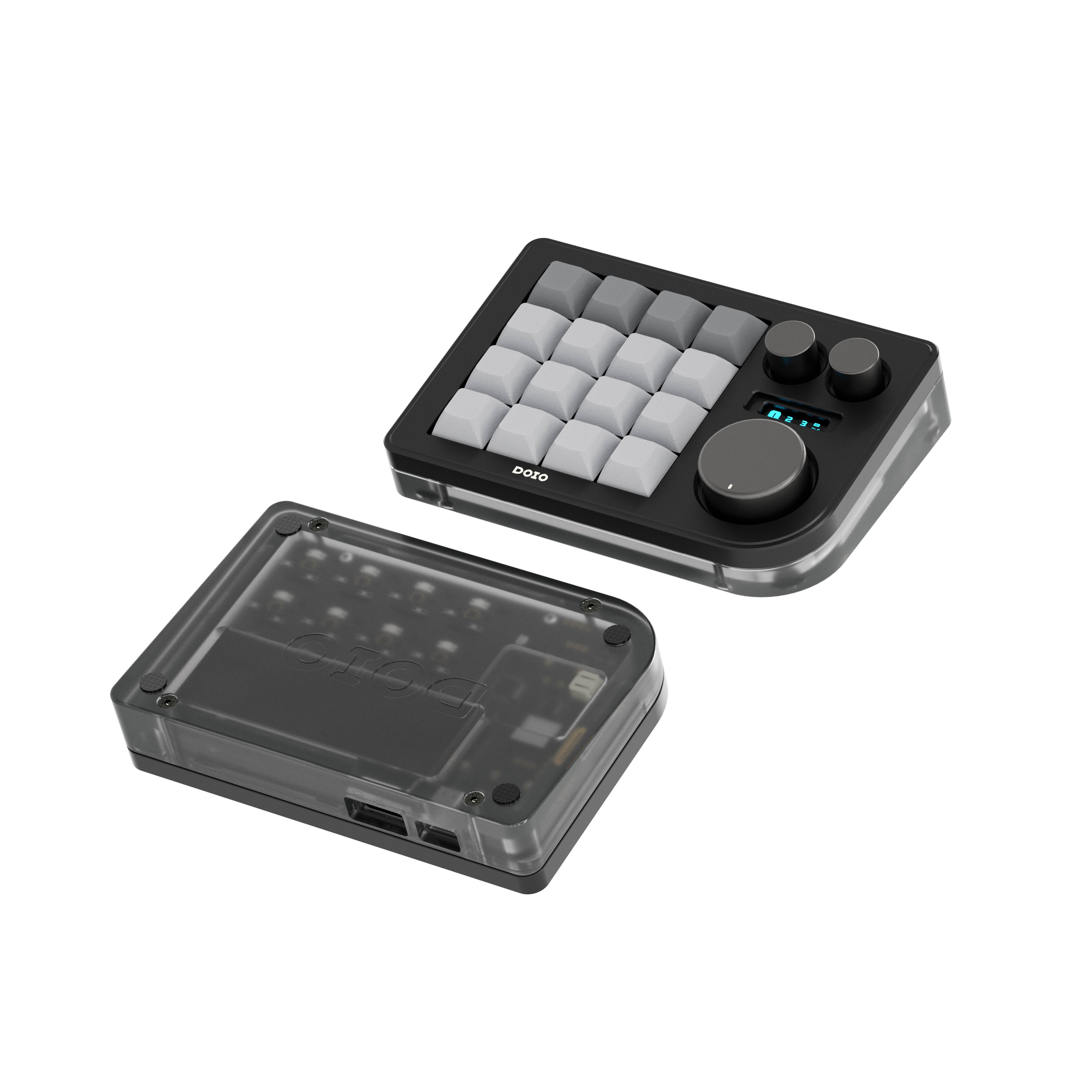 Megalodon Triple Knob Wireless Macro Pad