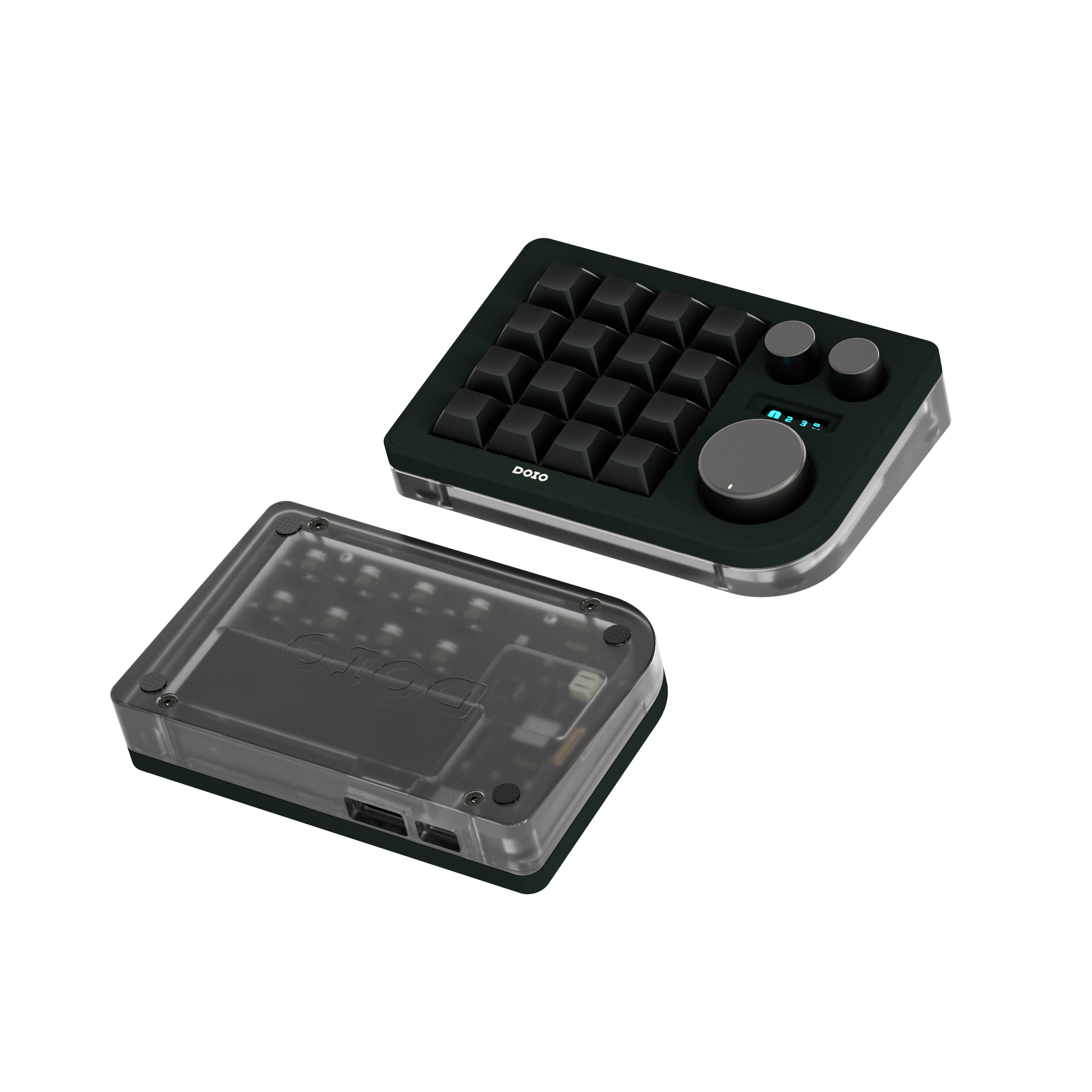 Megalodon Triple Knob Wireless Macro Pad