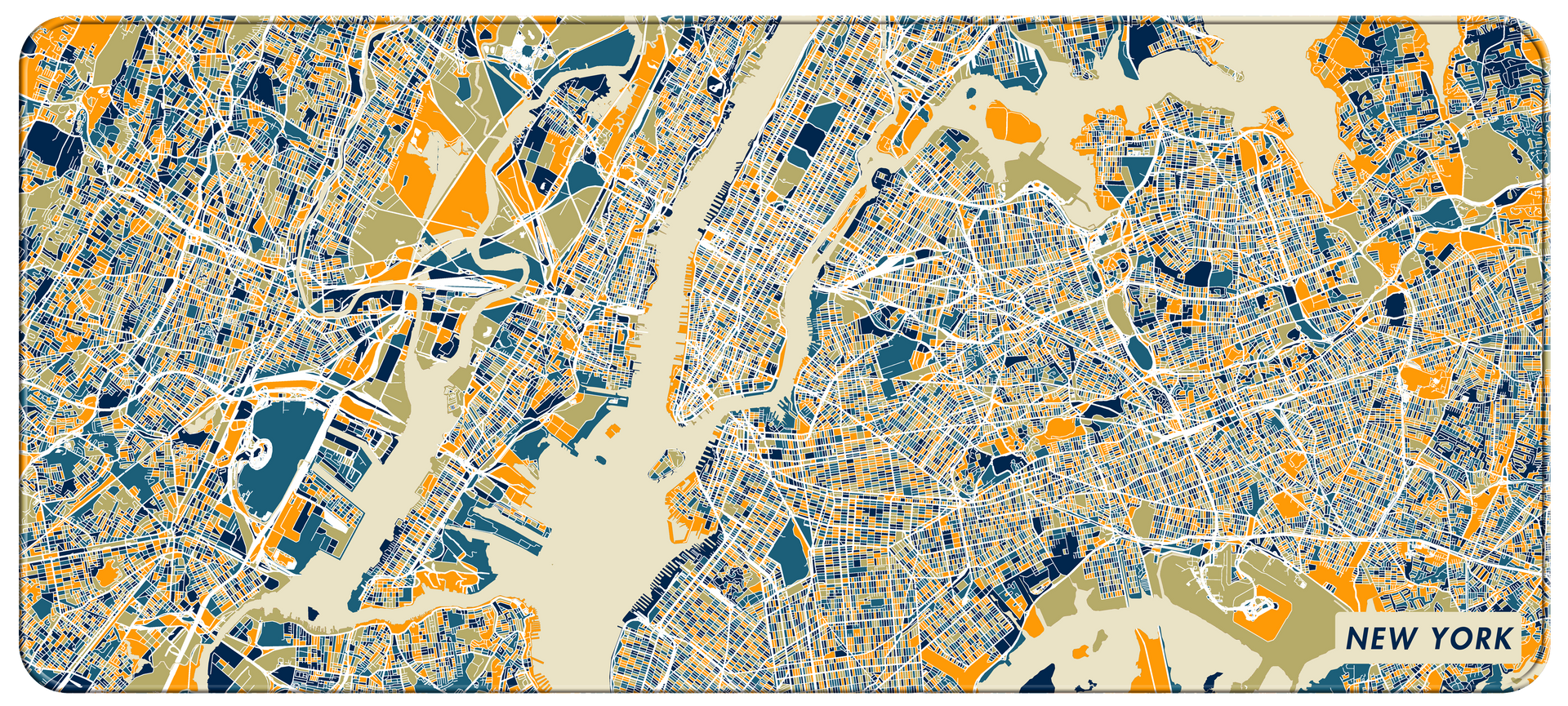 NANAMI DESIGN City Map Desk Mats – KeebMonkey
