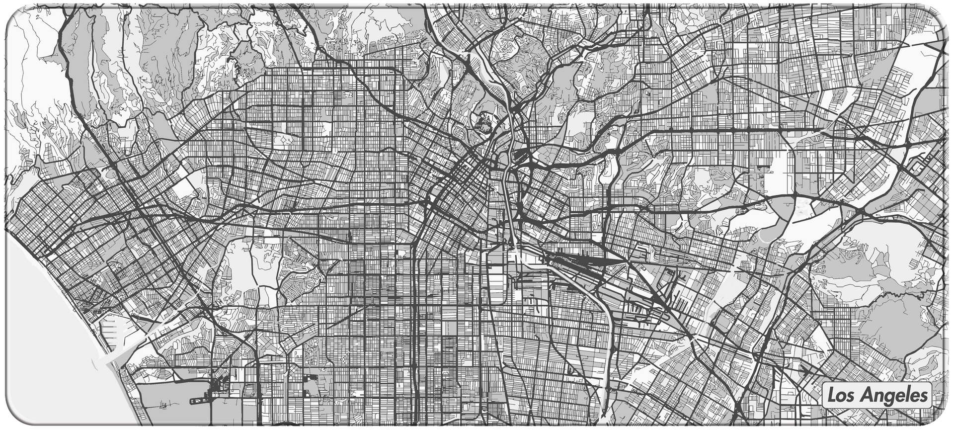 NANAMI DESIGN City Map Desk Mats Gen.2 – KeebMonkey