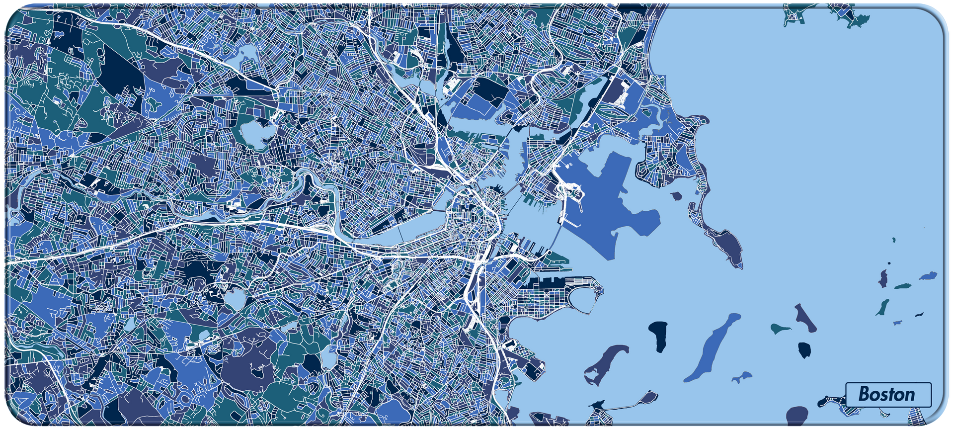 NANAMI DESIGN City Map Desk Mats Gen.2 – KeebMonkey